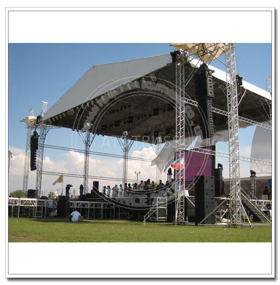 Aluminum Concert stage Roof Truss System