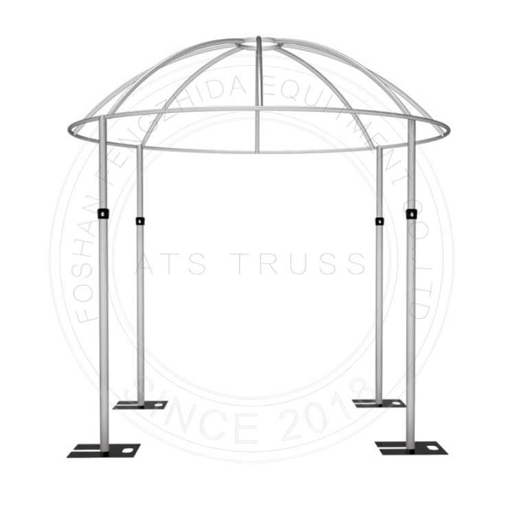 Pipes Drapes Dome Canopy Hardware Kit System