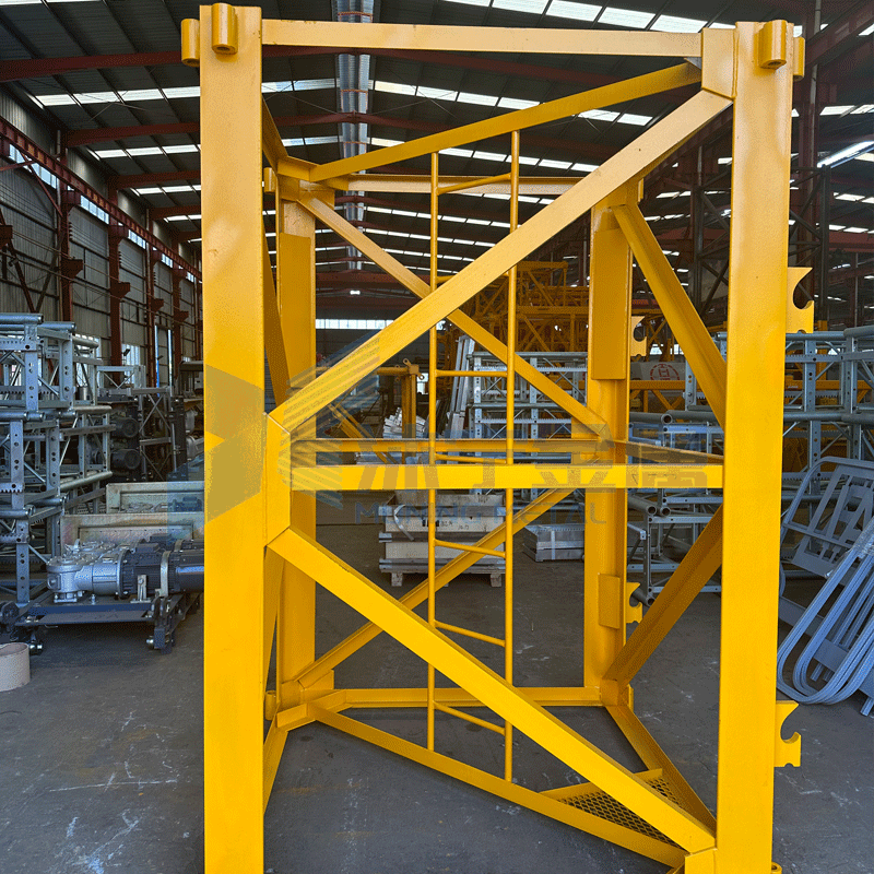 Tower Crane Mast Sections, High-Strength Steel Mast Sections, Durable ...