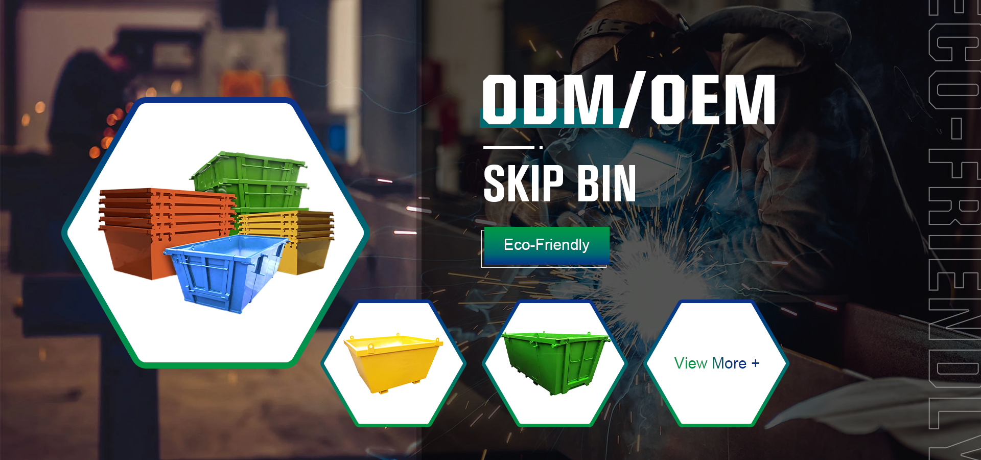 Skip Bin China Manufacturer, Brics Machinery Manufacturing