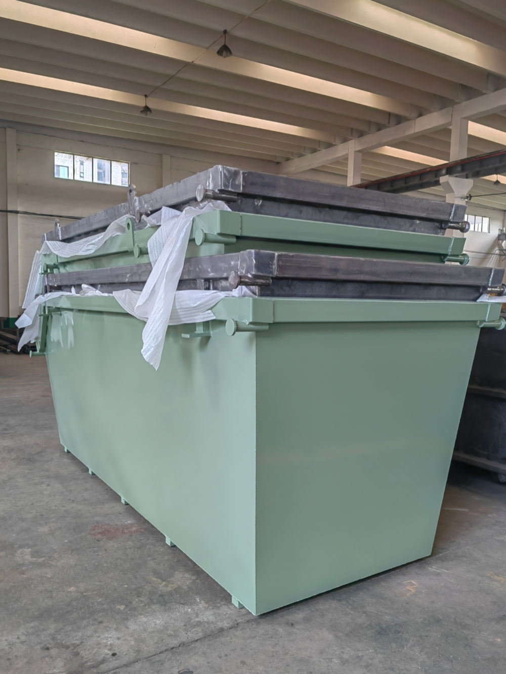 Skip Bins for Sale | 2–10m³ Steel Skip Bin Manufacturer China