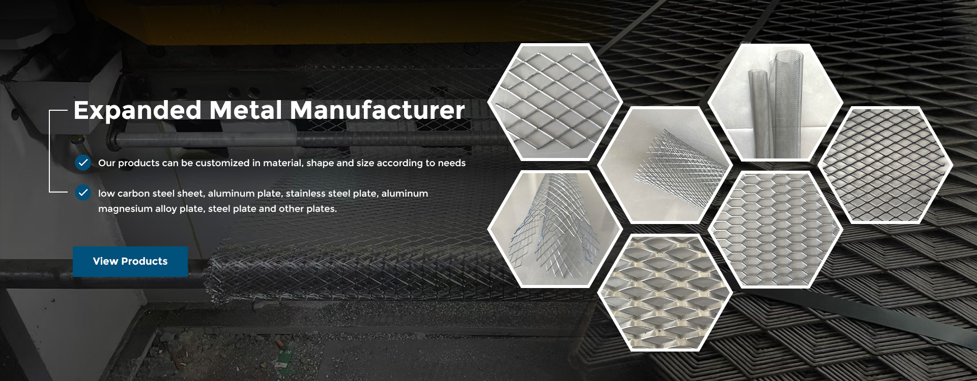 Expanded Metal Mesh Supplier, Durable Steel Mesh Solutions,Songzhou