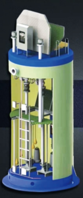 Prefabricated FRP/GRP Integrated Pumping Station