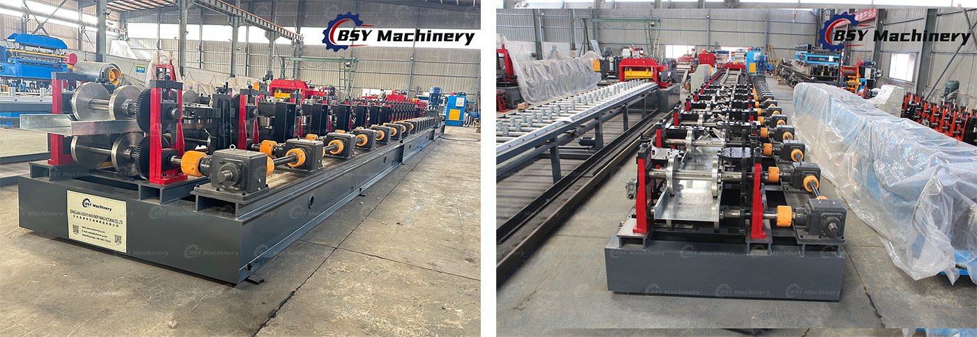 Application of Color Steel C & Z Purlins
