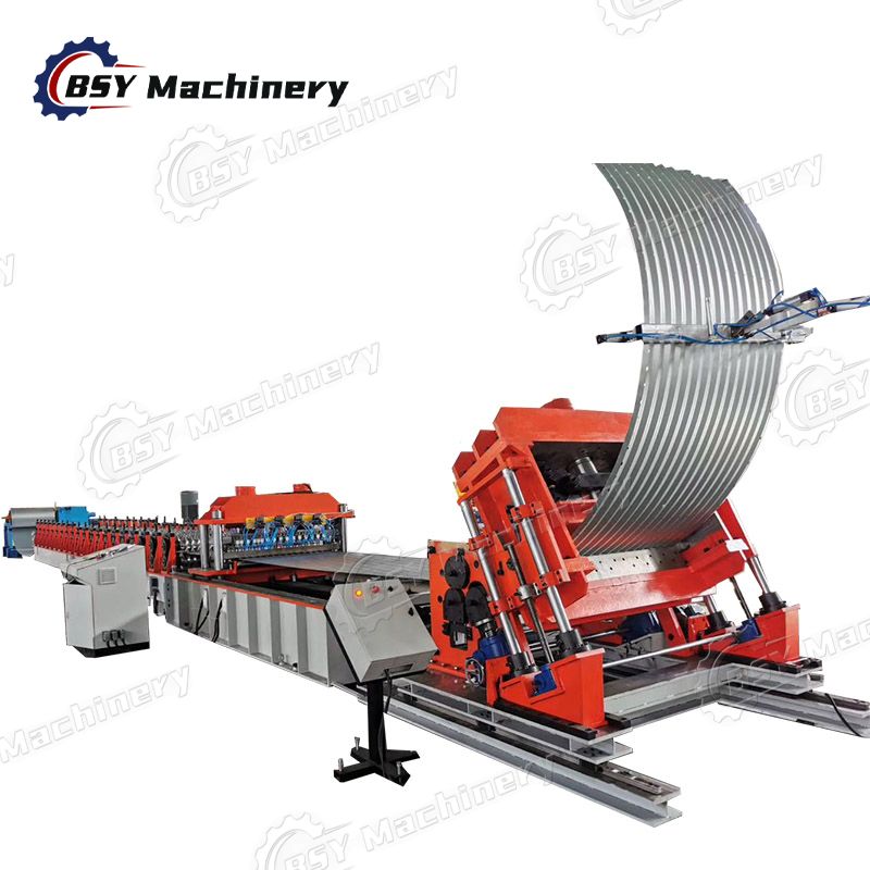 Grain silo roll forming machine