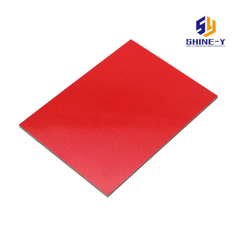 High-Gloss Red Aluminum Composite Panel - Alu Panels.
