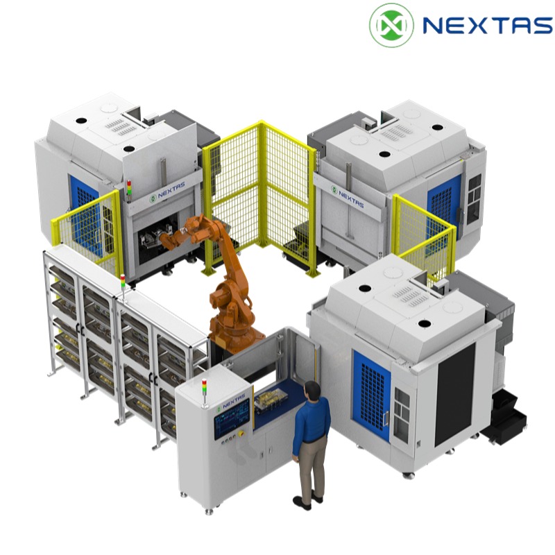 CNC Automation Control System | Pallet Cell Manager – Nextas