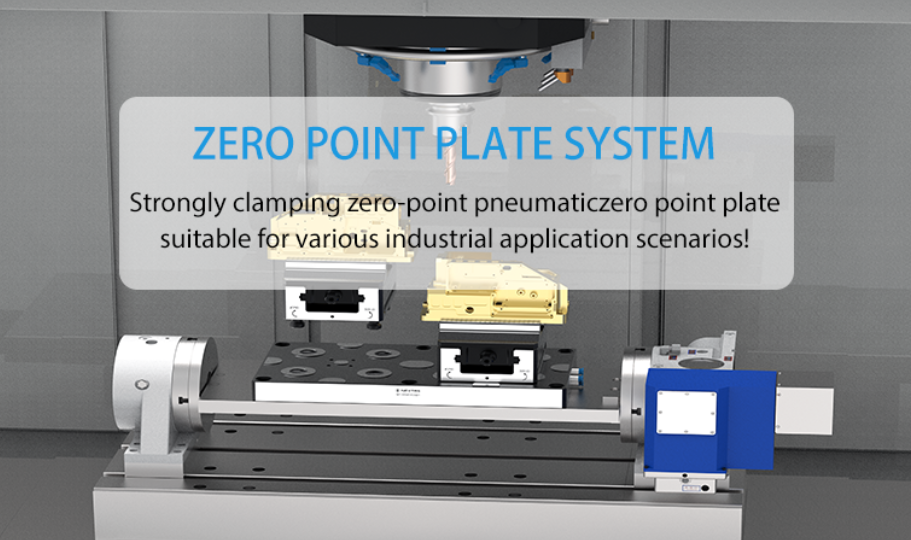 Pneumatic Zero Point Plate | NEXTAS