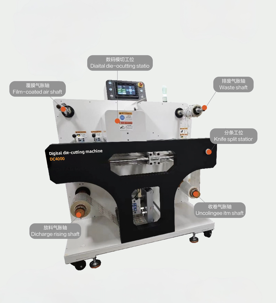 Die-Cutting Machine DC4000 4-Head Servo