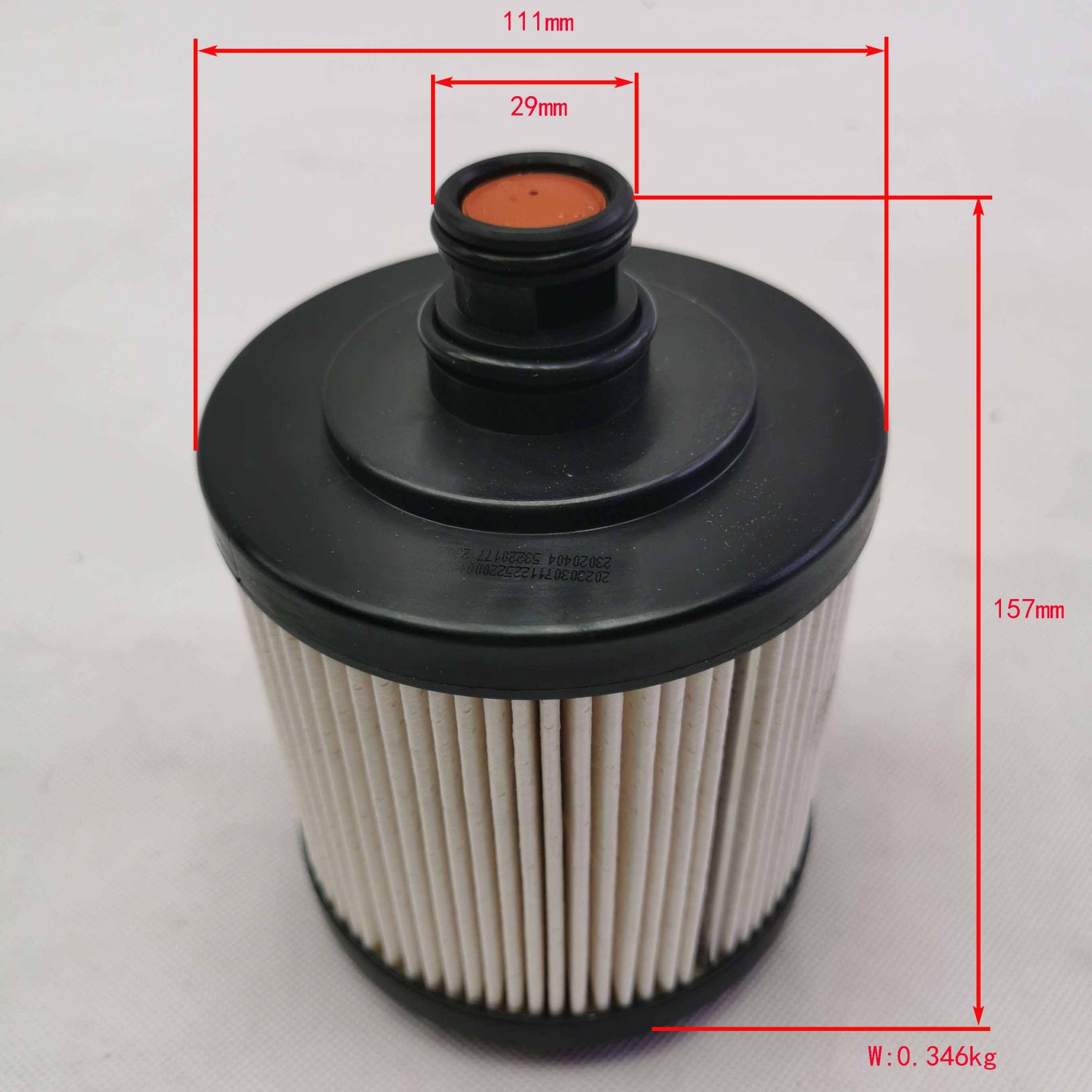 Foton AUCAN F2.5 engine PSH0009180 diesel filter element