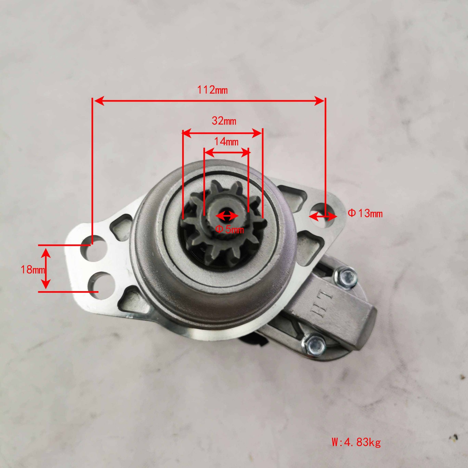 Foton AUCAN F2.5 engine starter PSH0008996 SPSH0008996E3544