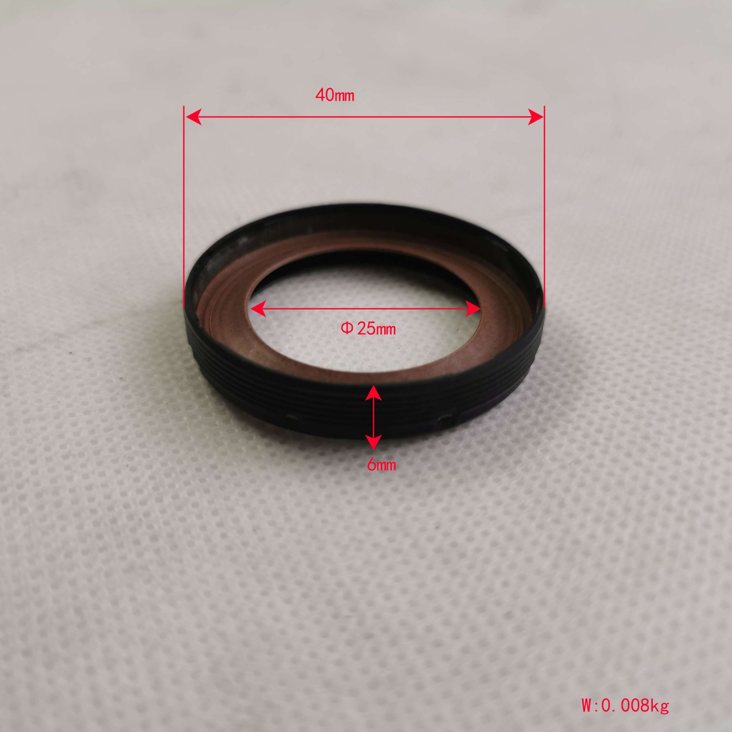Foton AUCAN F2.5 engine exhaust camshaft oil seal PV10001781