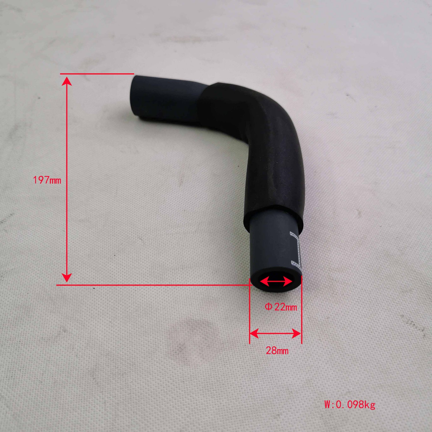 Foton AUCAN F2.5 engine PSH0007835 crankcase ventilation hose