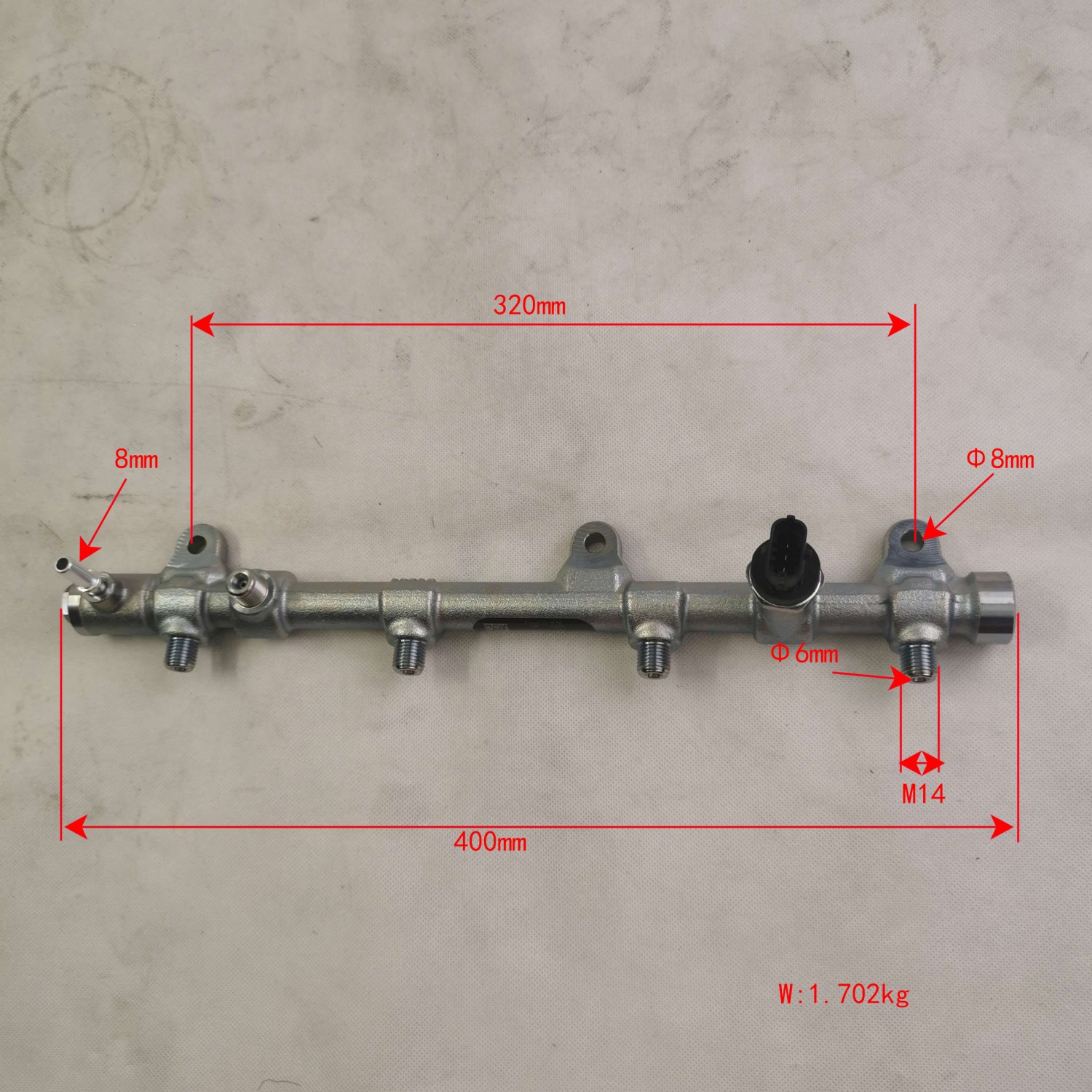 Foton Cummins ISF QSF Engine Parts 5259557 High-Pressure Fuel Rail
