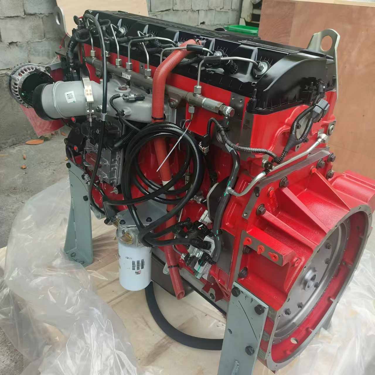 Cummins X12 engine assembly