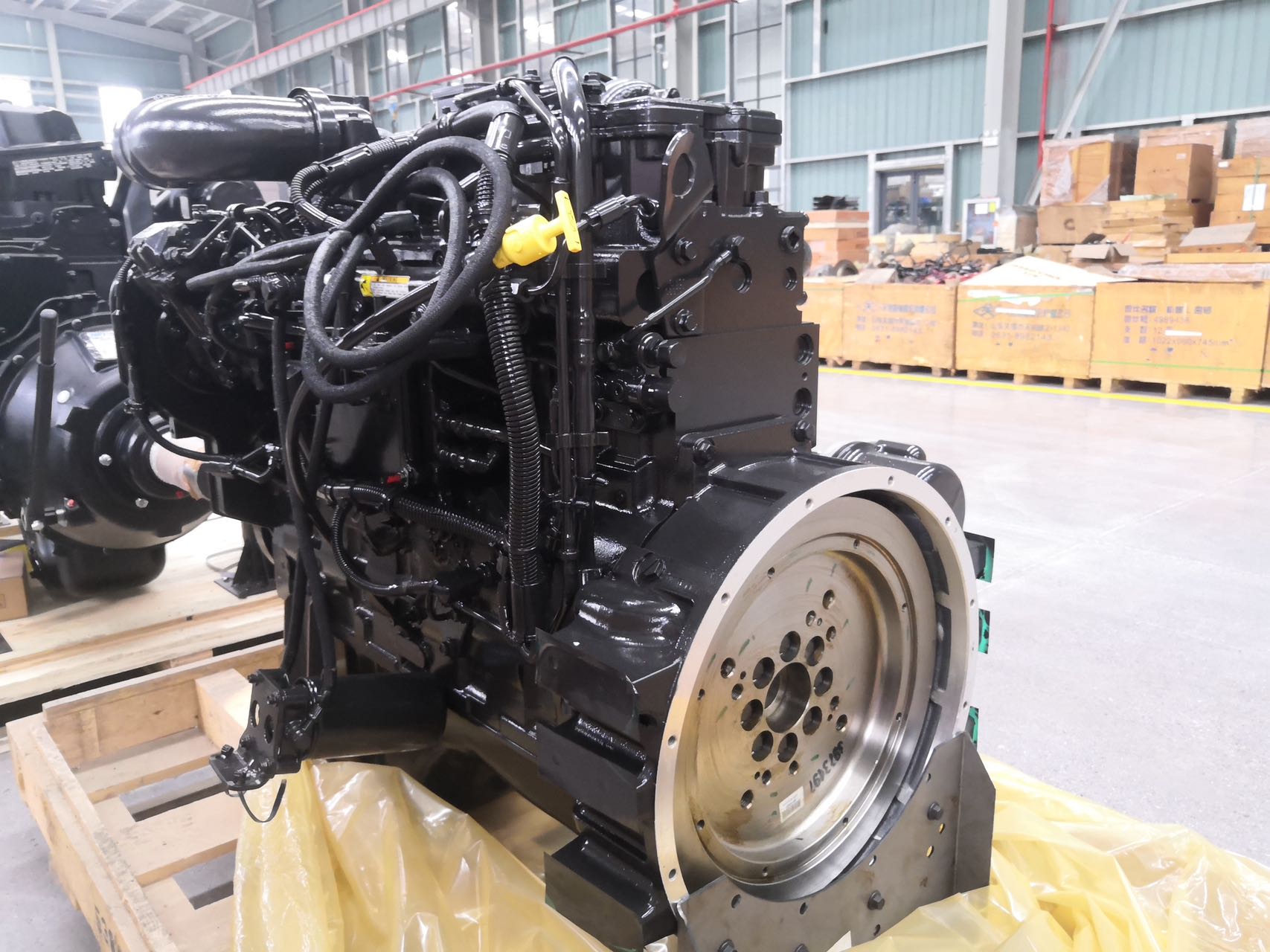Cummins QSL8.9 engine assembly