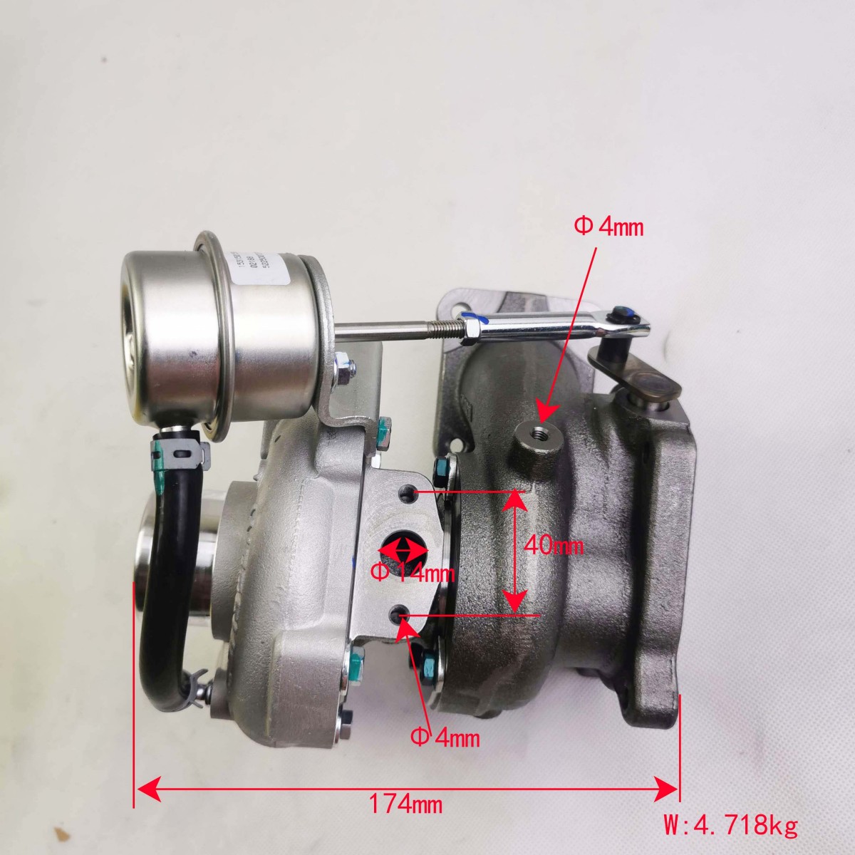 Foton Aucan 4F25 Engine Parts PK10006611 Turbo charger