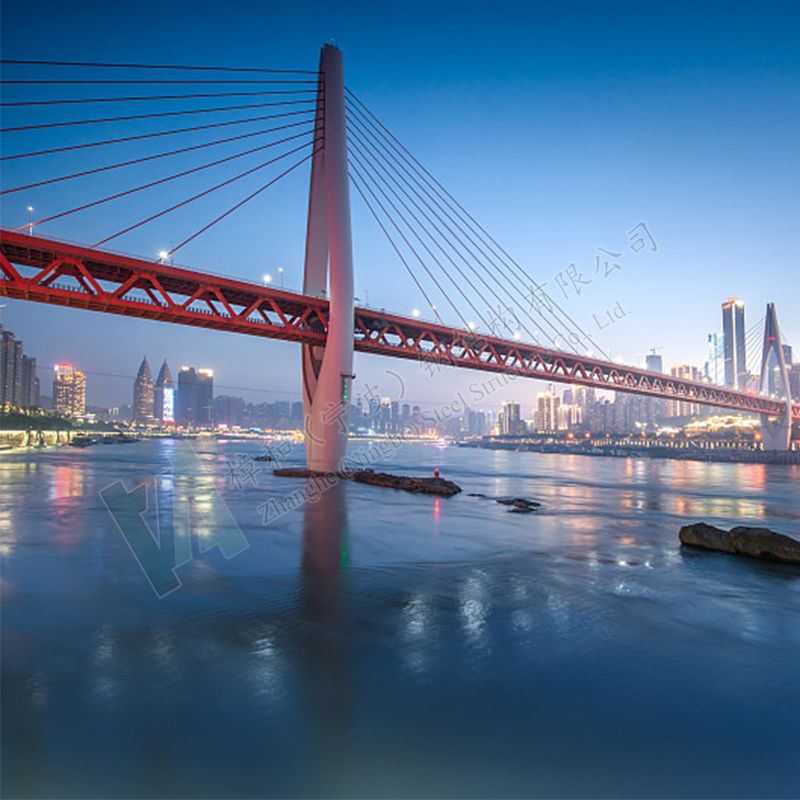 展示产品：高强度长跨钢桥