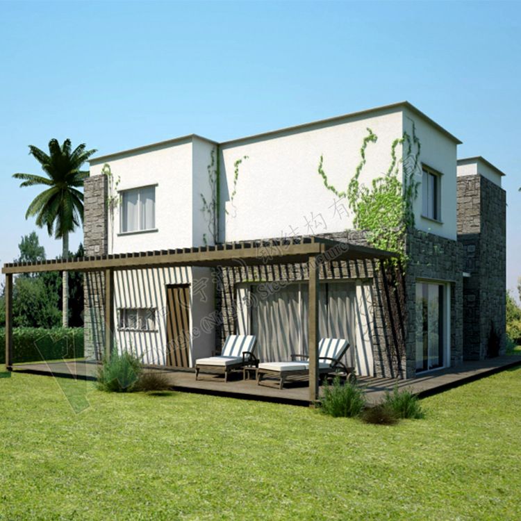 Affordable Low-Cost Prefabricated Customized Steel Villa Kits