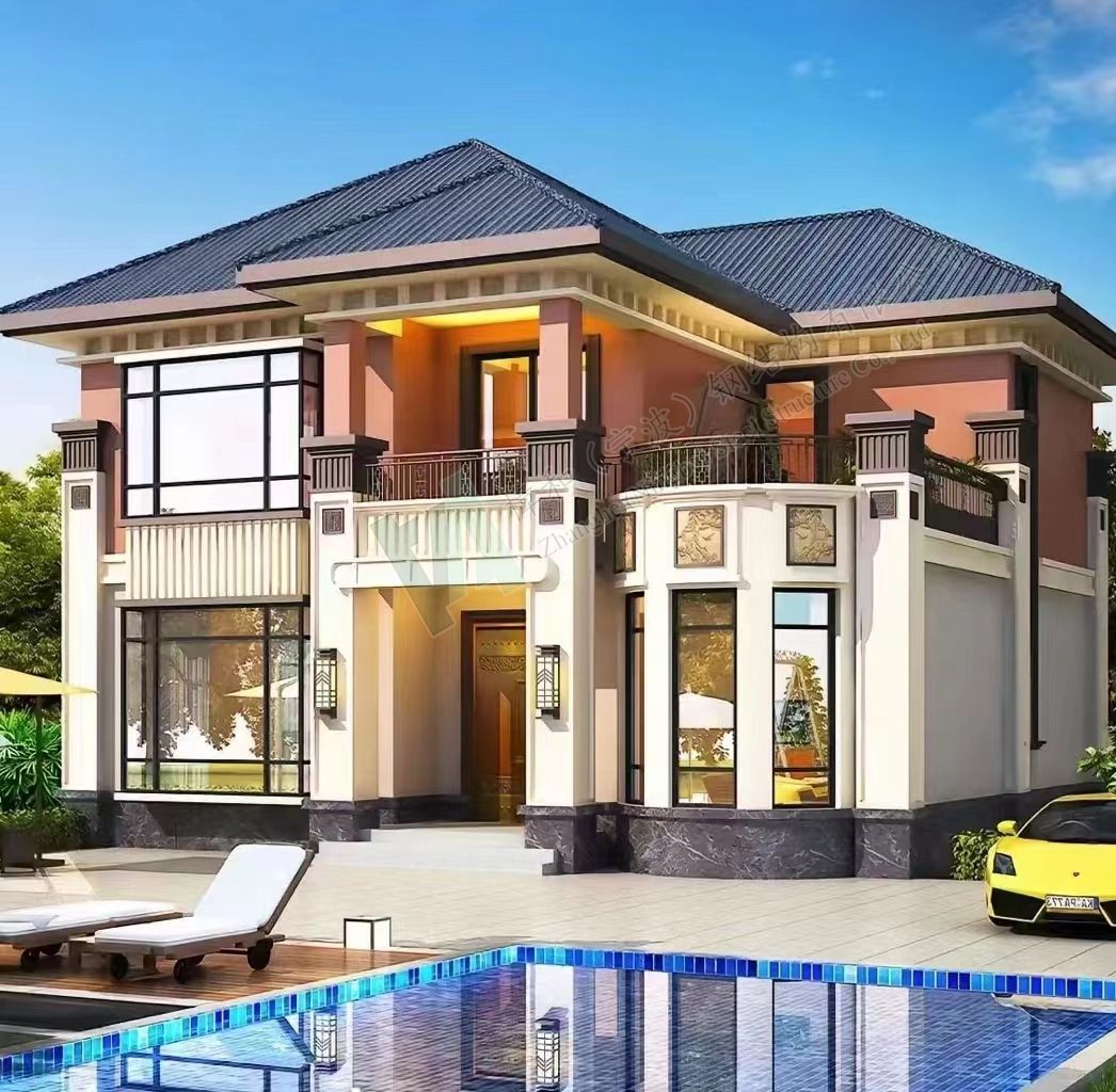 Prefabricated Modern Light Steel Villa Solutions