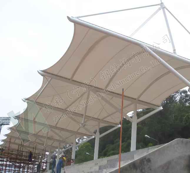 Community Sports Park Membrane Grandstand Canopy