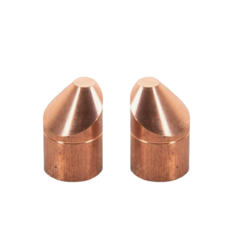 E-Type Cap Tip|CuCrZr Electrode Tips for Resistance Spot Welding Robot