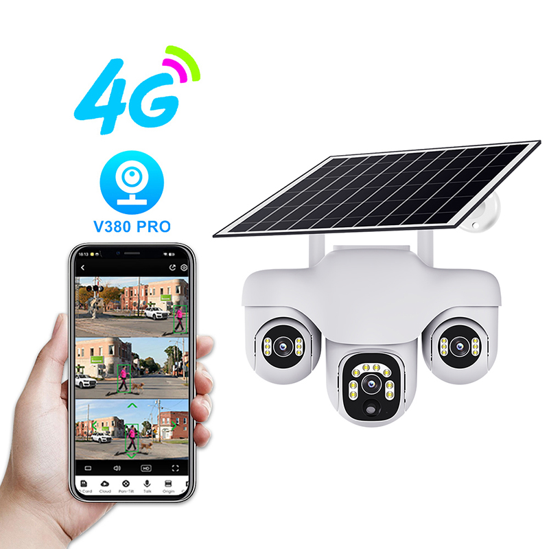 4G Home Security Solar Camera Outdoor Waterproof CCTV Camera