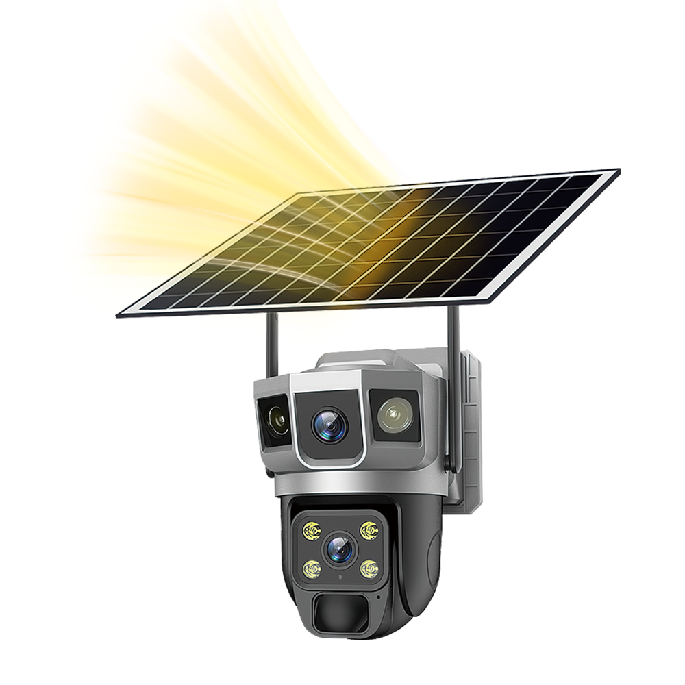 Outdoor AOV Solar Camera Night Vision Monitoring Security Camera