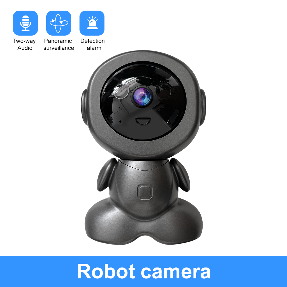 3MP HD Indoor WiFi Motion Detection Mini CCTV Robot Camera