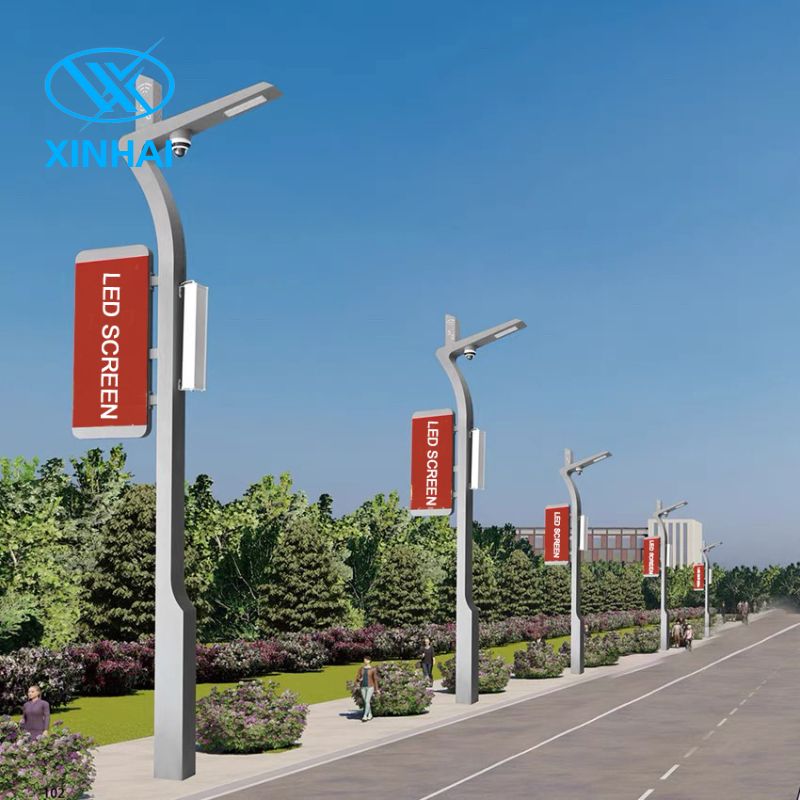 Multi Functional Smart Street Light, LED Smart city lighting