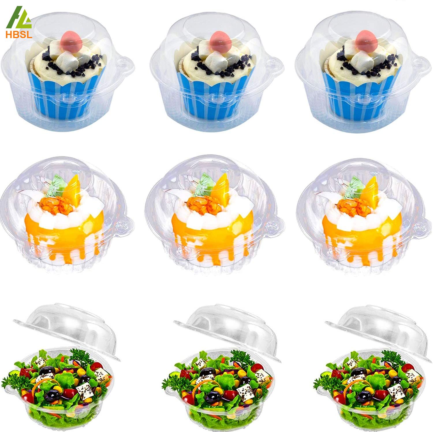 plastic cupcake box,clear cupcake boxes,single cupcake containers