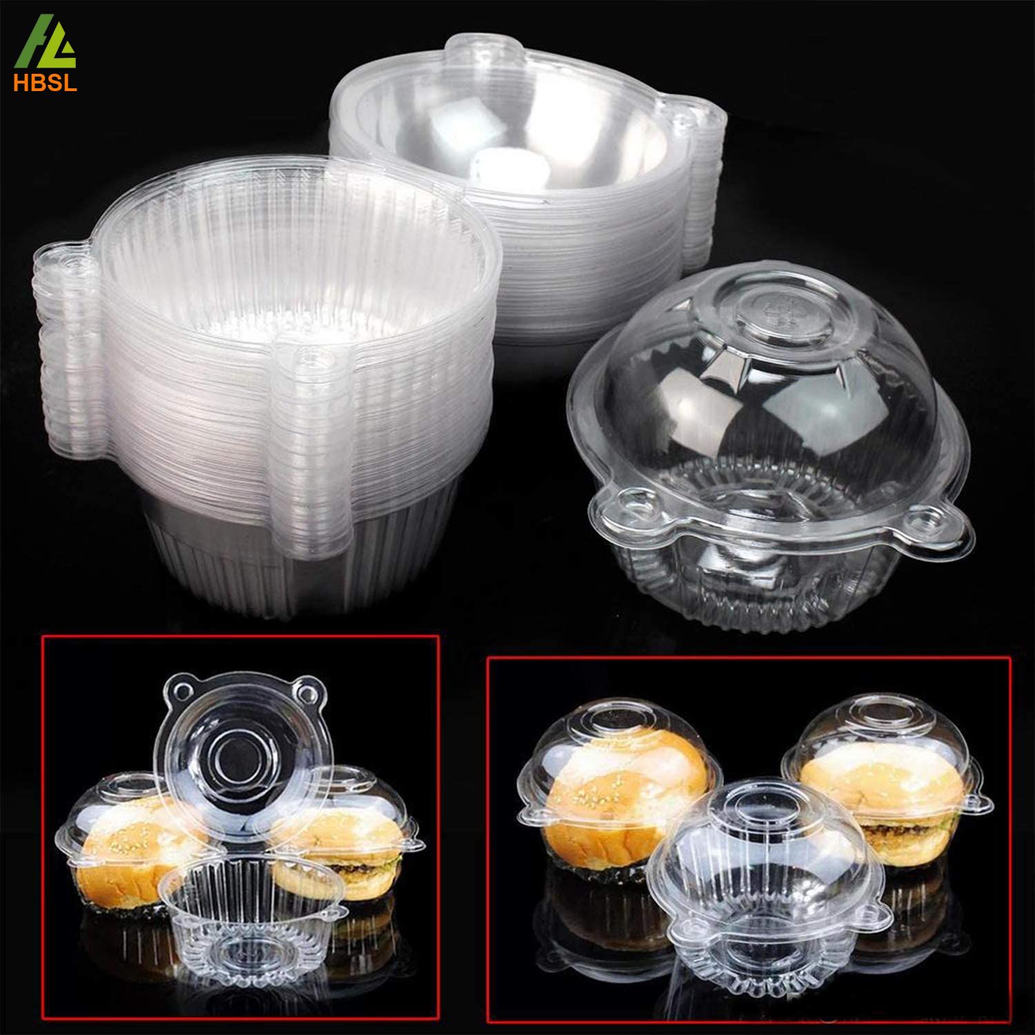 plastic cupcake box,clear cupcake boxes,single cupcake containers