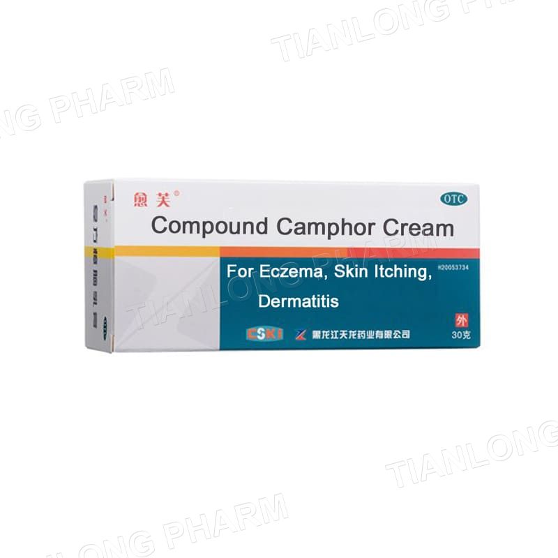 Safe Medicine for Eczema, Compound Camphor Cream for Eczema