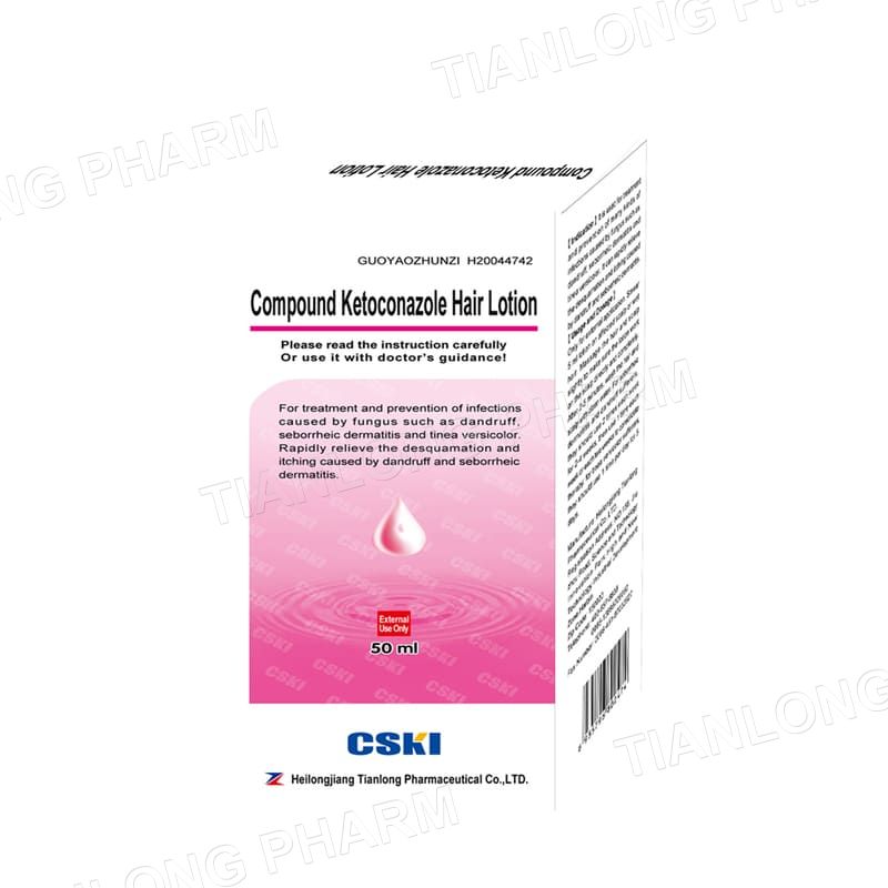 Compound Ketoconazole Hair Lotion, 1.5% Ketoconazole Hair Wash