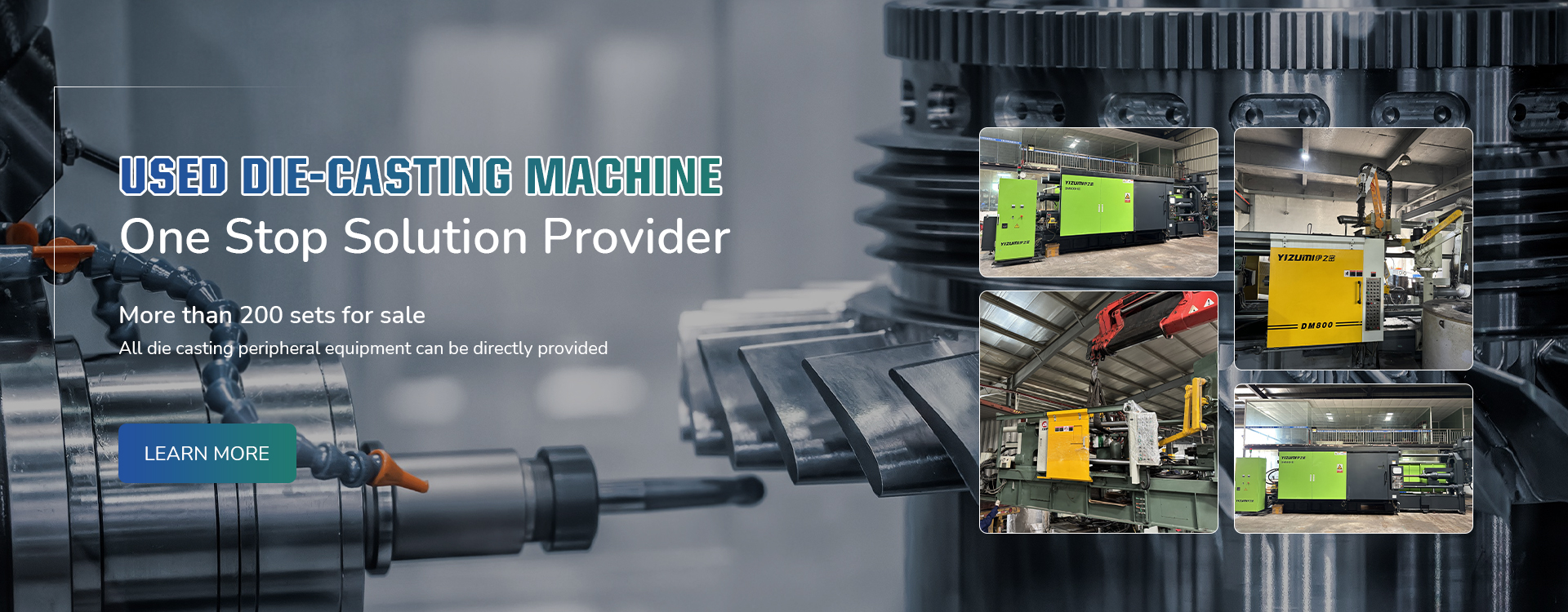High Quality Used Die Casting Machine, Kunming Machinery