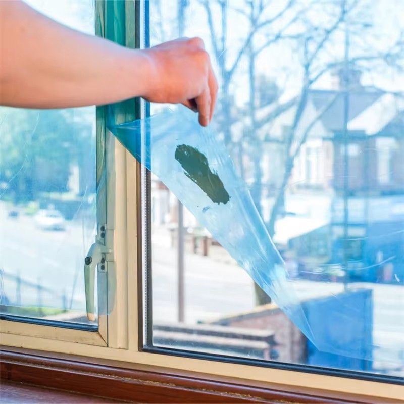 Clear Blue Surface Protection Film For Glass Windows