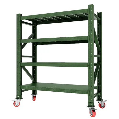 Movable Steel Shelving Units Warehouse Workshop Office Use