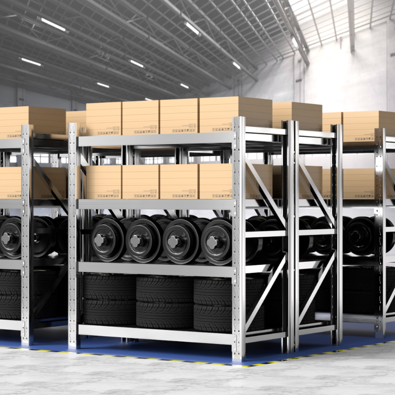 Industrial Stainless Steel Rack | 201/304 Steel, Pharma/Food Use