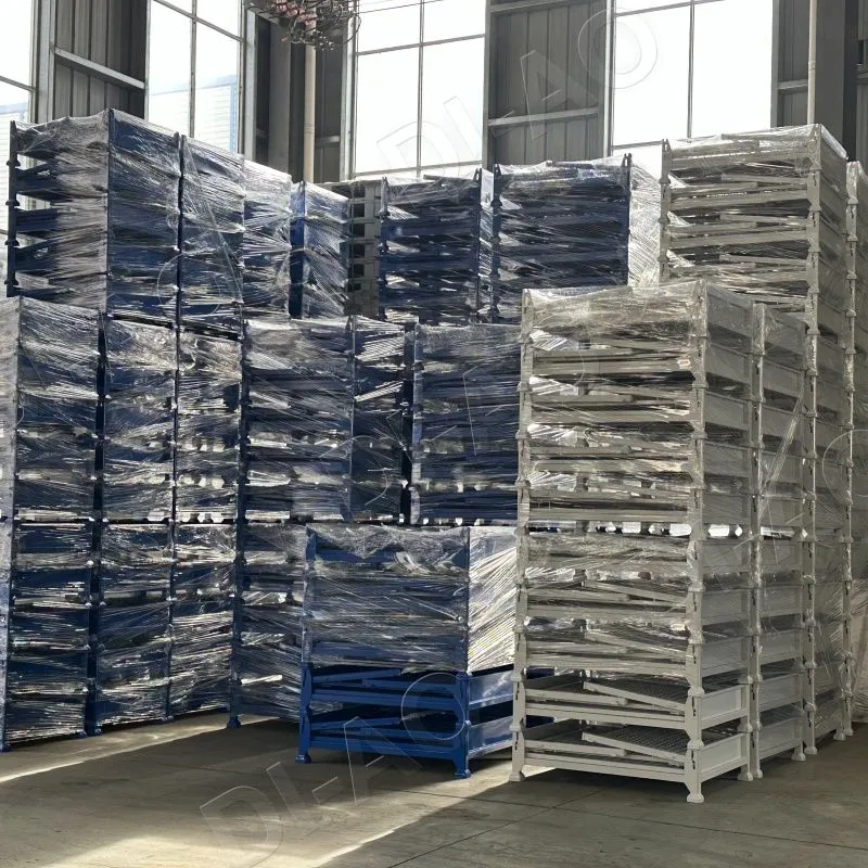 Foldable Metal Containers – 1.5-Ton Stackable Logistics Bins