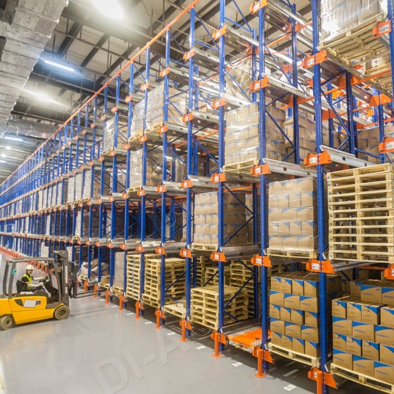 Shuttle Shelves Systems, Semi-Auto, High-Density Cold Storage