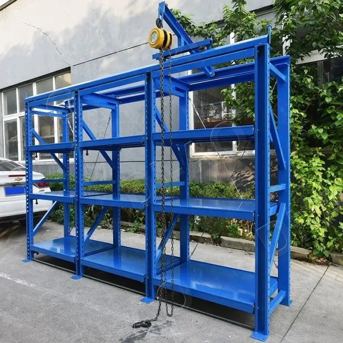 Heavy Mold Racking | For Stamping/Die-Cast Tools, Drawer/Slide Design