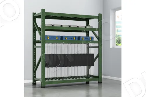 Helmet & Shield Storage Rack,Customizable,Durable Steel