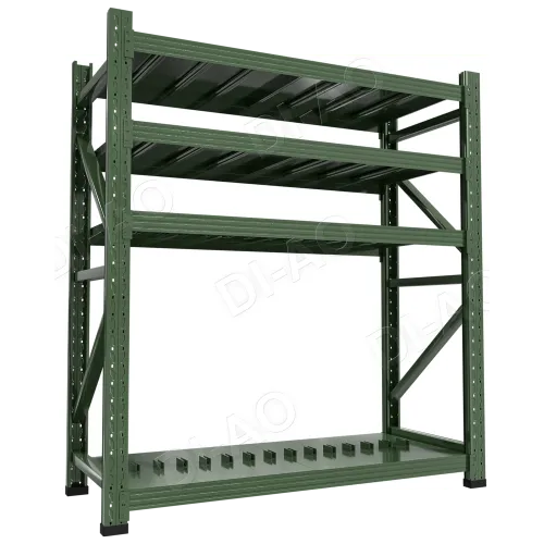 Shield Storage Rack - Heavy-Duty Steel