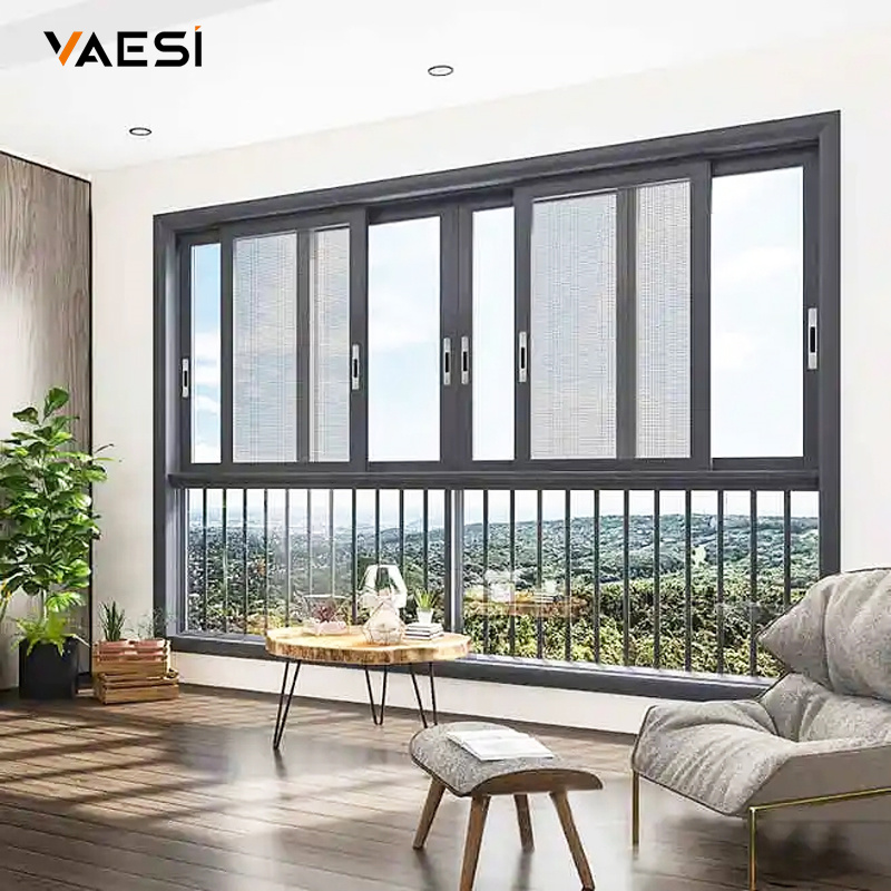 Aluminum Sliding Window (With Cover)