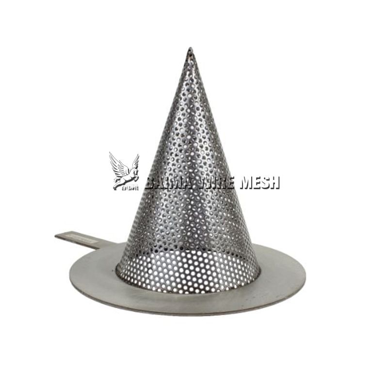 Perforated Metal Cone Filter