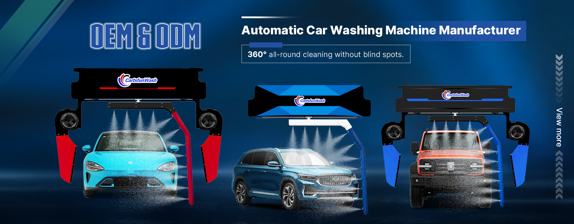 Custom Vehicle Wash Systems – Tailored Commercial Solutions | Cartsfunwash