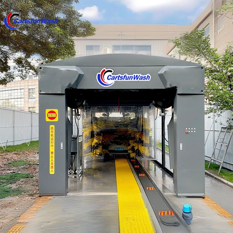 Automatic Tunnel Car Wash Machine | High-Speed Fleet Cleaning Solution