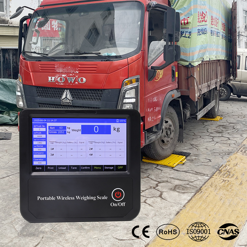 Portable Axle Load Scale: Precise Weighing, Wireless