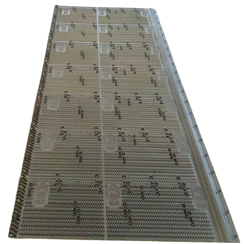 Pengisian Menara Pendingin Crossflow untuk BAC | PVC Khusus - Lebar 1330mm.