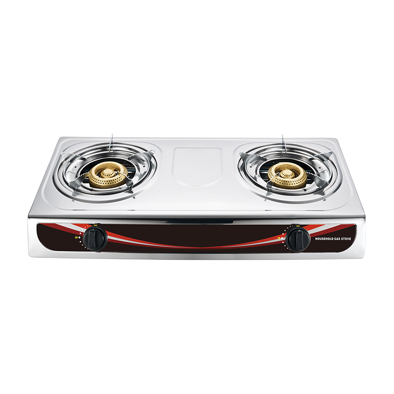 Stainless Steel Double Burner JKN-S206GB